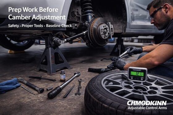 How to Adjust Camber with Adjustable Control Arms | Step-by-Step Guide ...