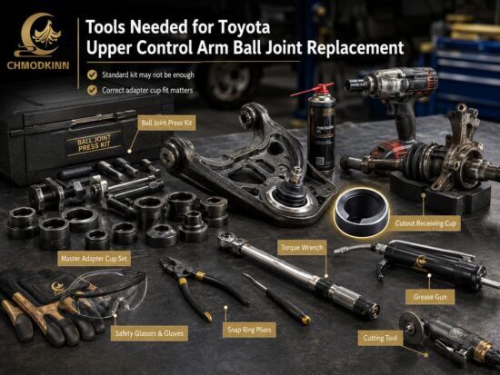 Toyota Upper Control Arm Ball Joint Replacement Guide | CHMODKINN